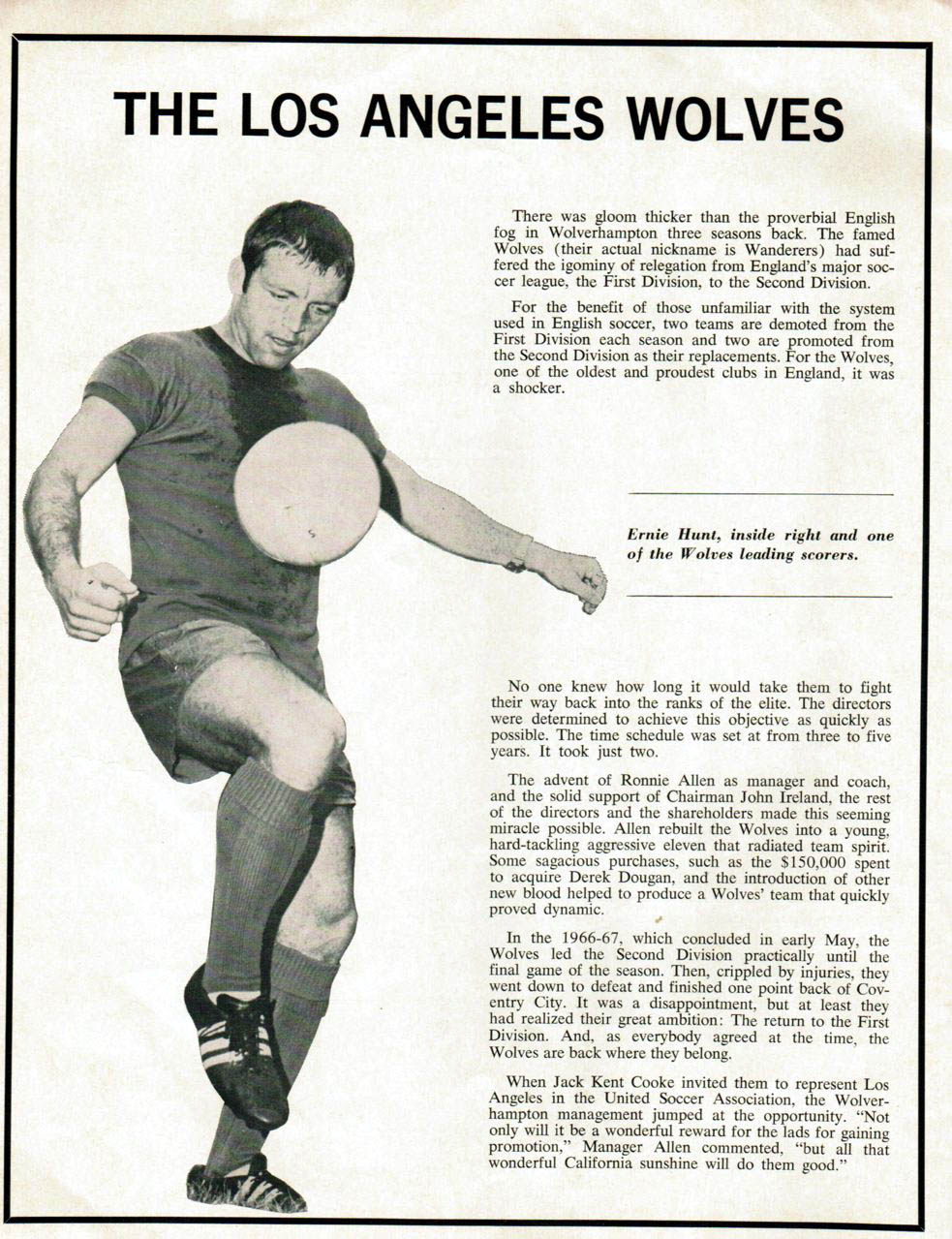 USA, 1967 – Wolves Heroes