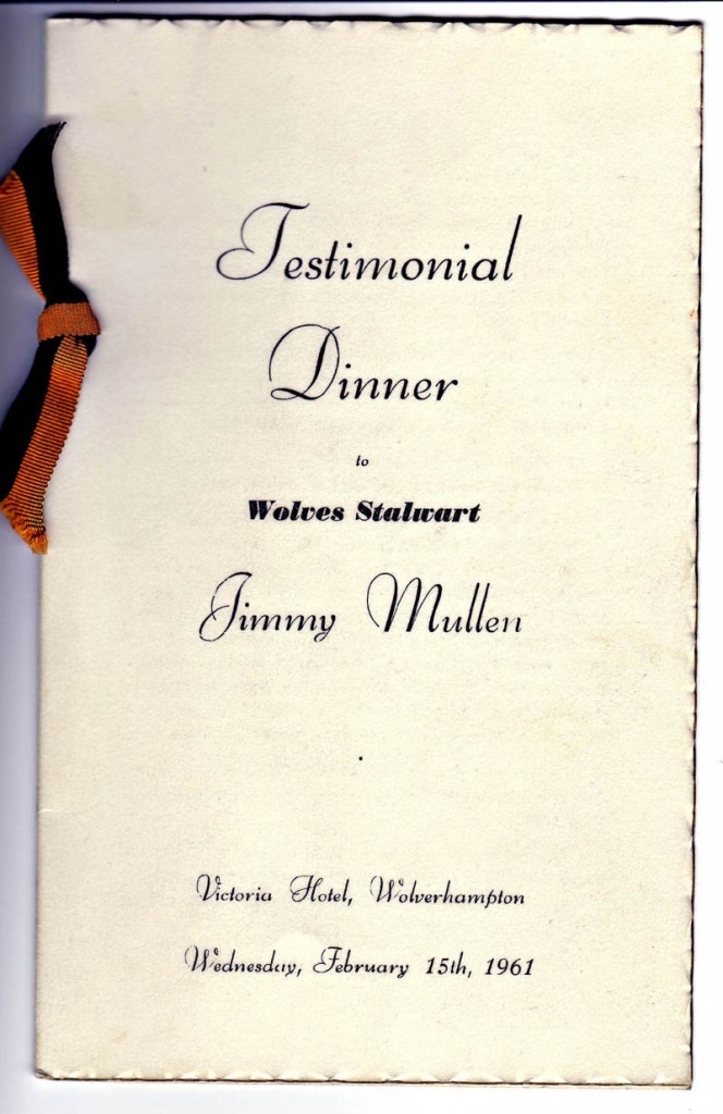 Fondly Remembered: Jimmy Mullen – Wolves Heroes